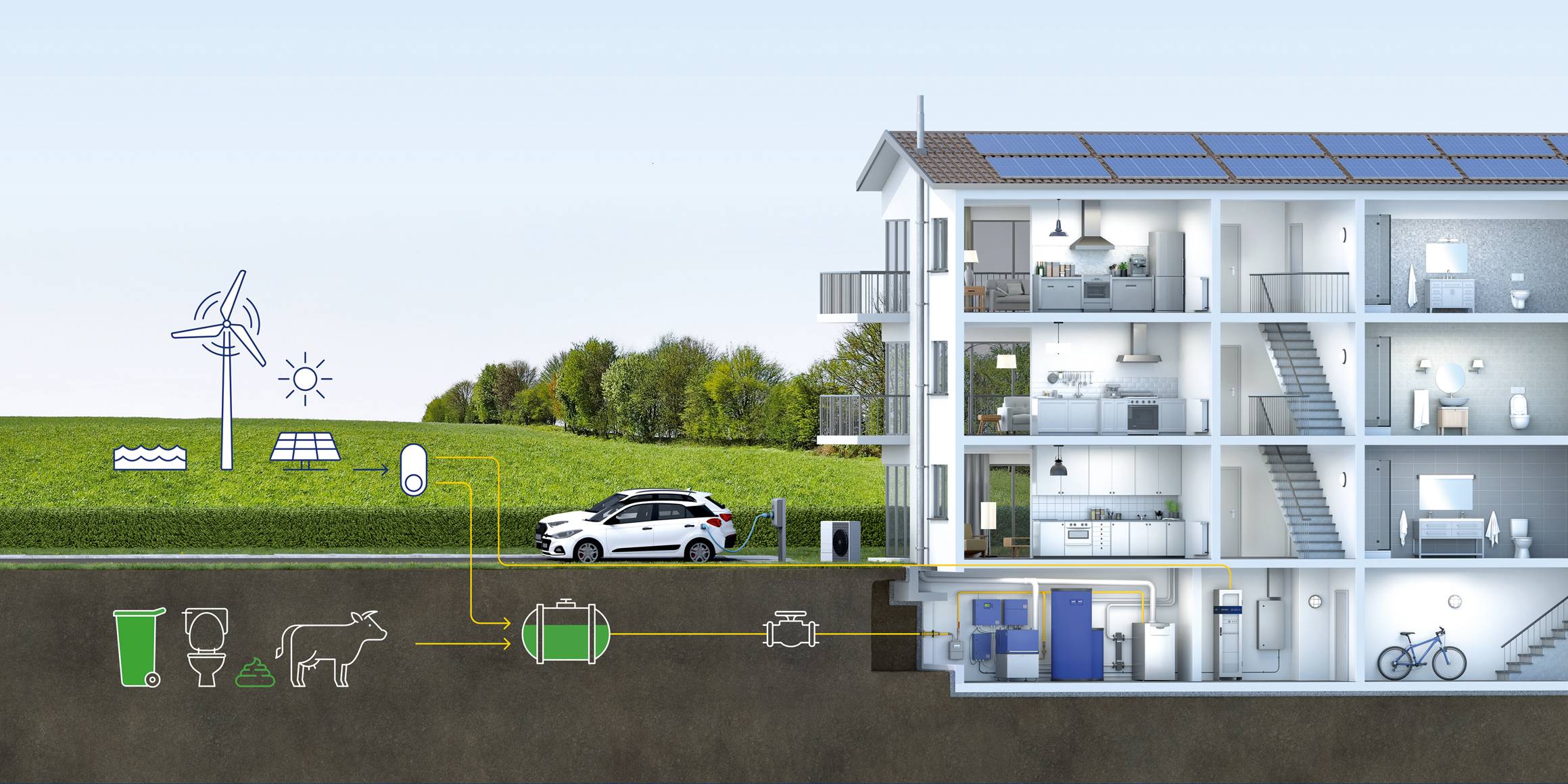 Heating plants for hotels and senior care facilities - EC Power - CHPs for Hospitality